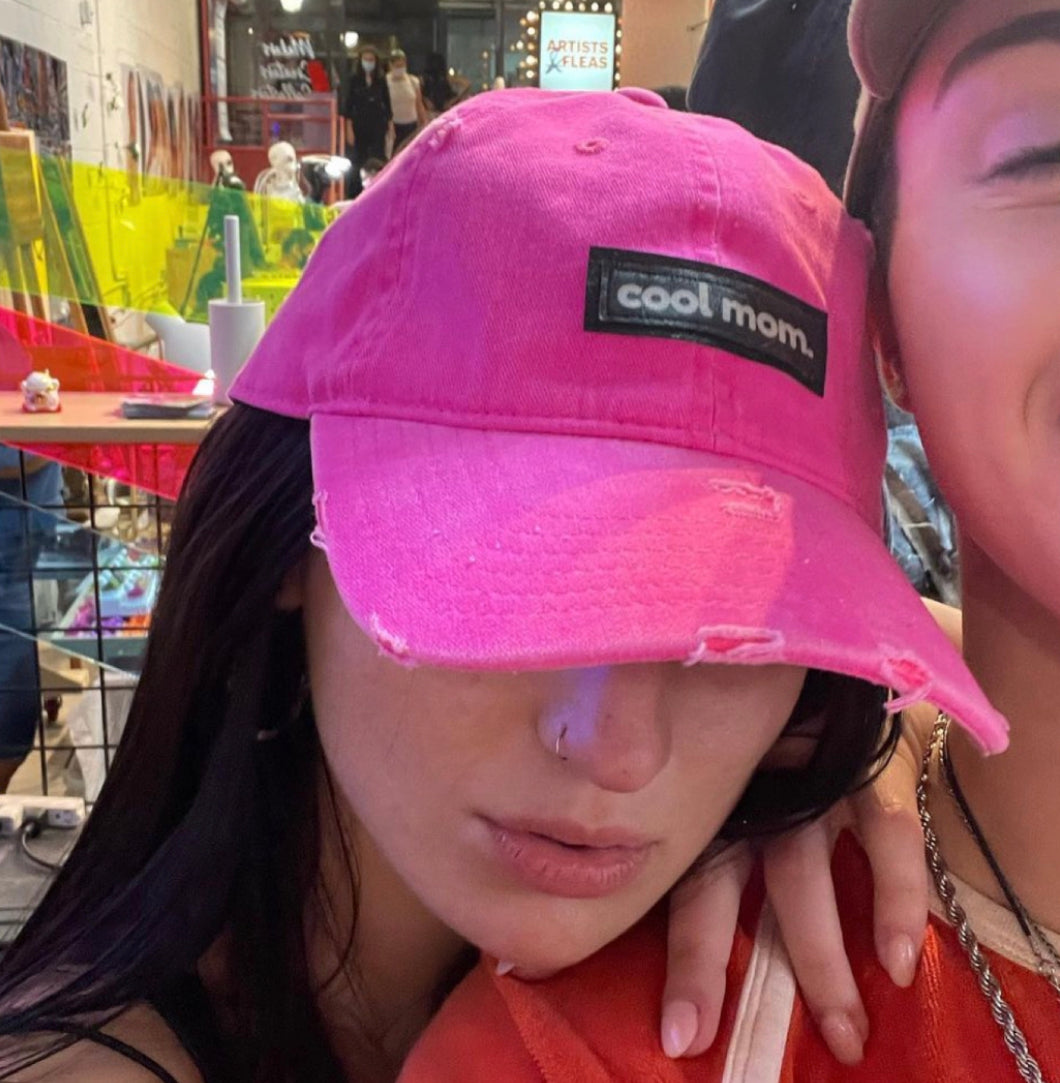 Hot Pink Baseball Caps